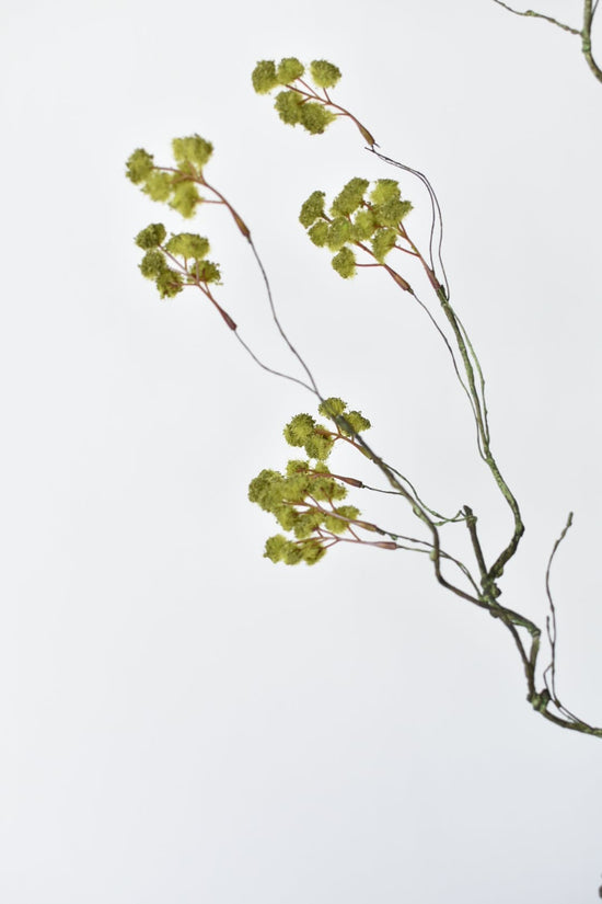 30" Faux Mini Fuzzy Blossom Branch – House by JSD