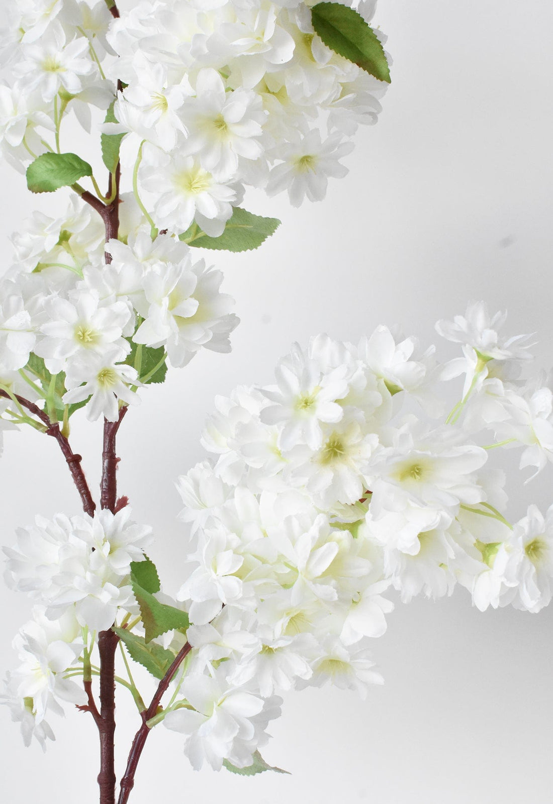 40" Faux Cherry Blossom Branch Stem Cream – House by JSD
